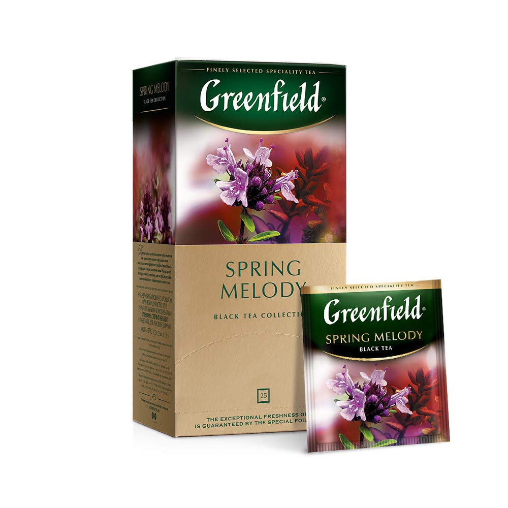 Greenfield Spring Melody Black Tea bag - Belmio | بلميو الأردن